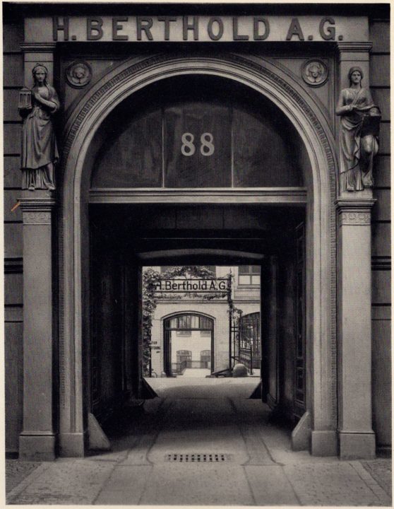 The 1869–1978 headquarters of Berthold today — Blog — TypeOff.