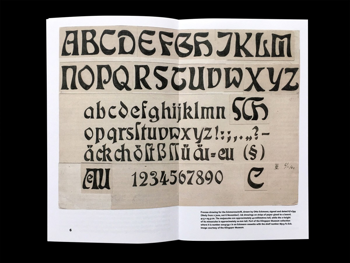 Louis Hoell and the making of the Eckmannschrift — Blog — TypeOff.
