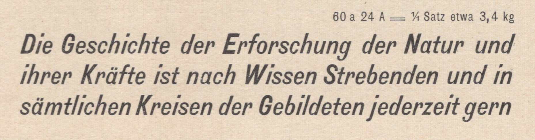 Halbfette Cursiv-Grotesque: American design with a big German afterlife